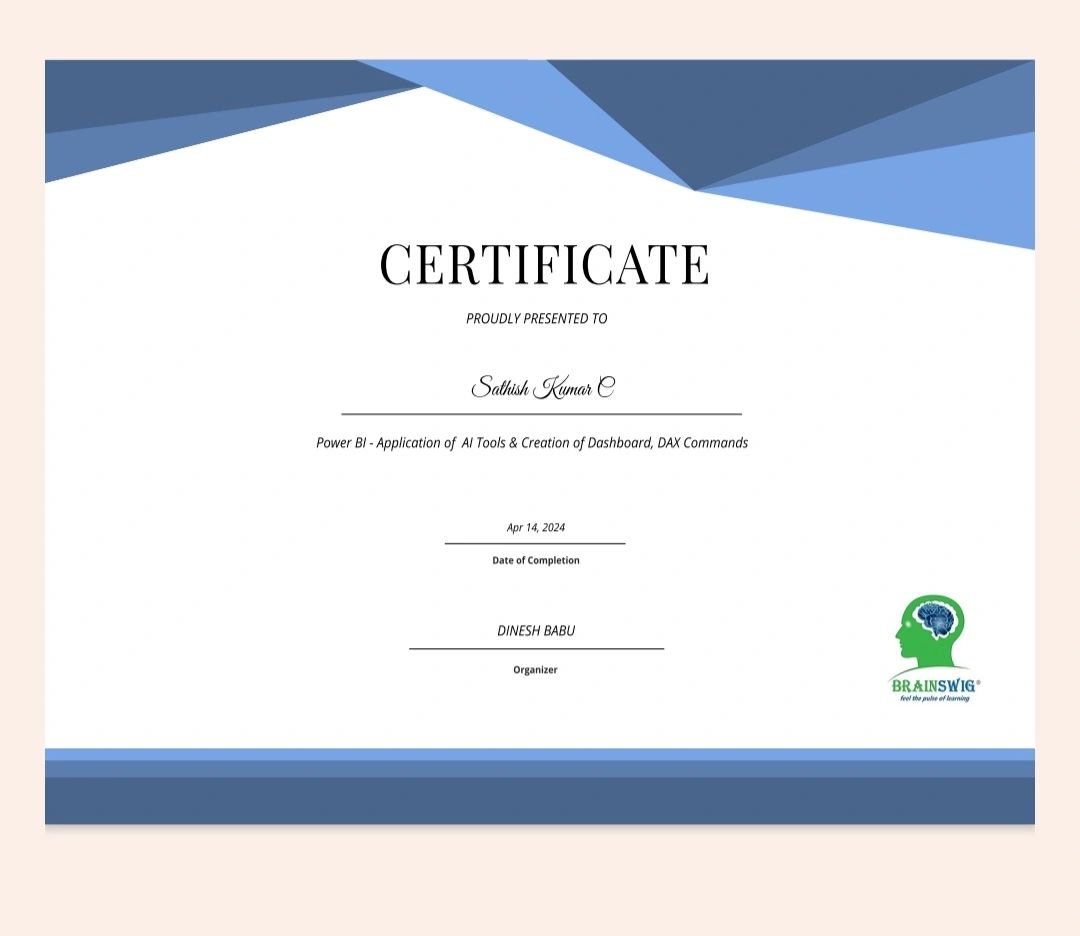 Dr. SATHISH KUMAR C posted on LinkedIn Dr. SATHISH KUMAR C posted on LinkedIn