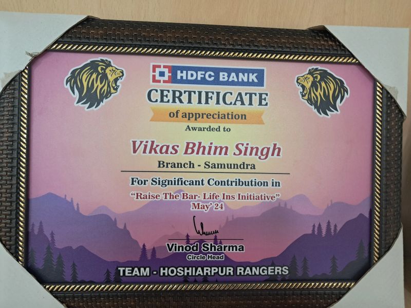 Vikas Rana on LinkedIn: #hdfcbank Vikas Rana on LinkedIn: #hdfcbank