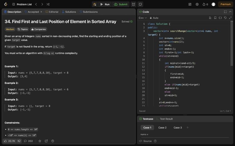 Yash Verma on LinkedIn: #100daysofcode #day36 #leetcode #binarysearch # ... Yash Verma on LinkedIn: #100daysofcode #day36 #leetcode #binarysearch # ...