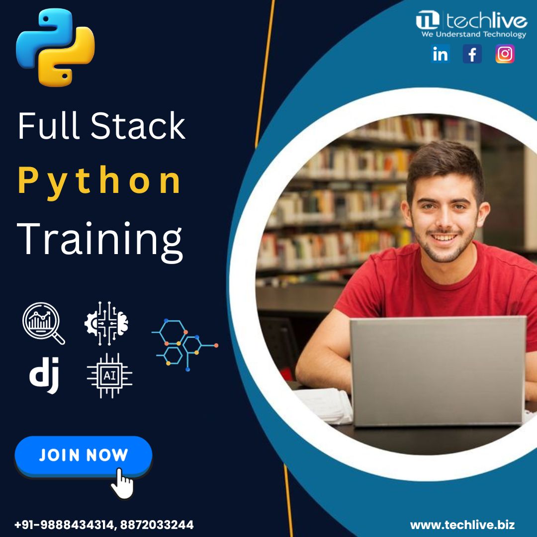 Learn Python with our comprehensive training | TECHLIVE SOLUTIONS ... Learn Python with our comprehensive training | TECHLIVE SOLUTIONS ...