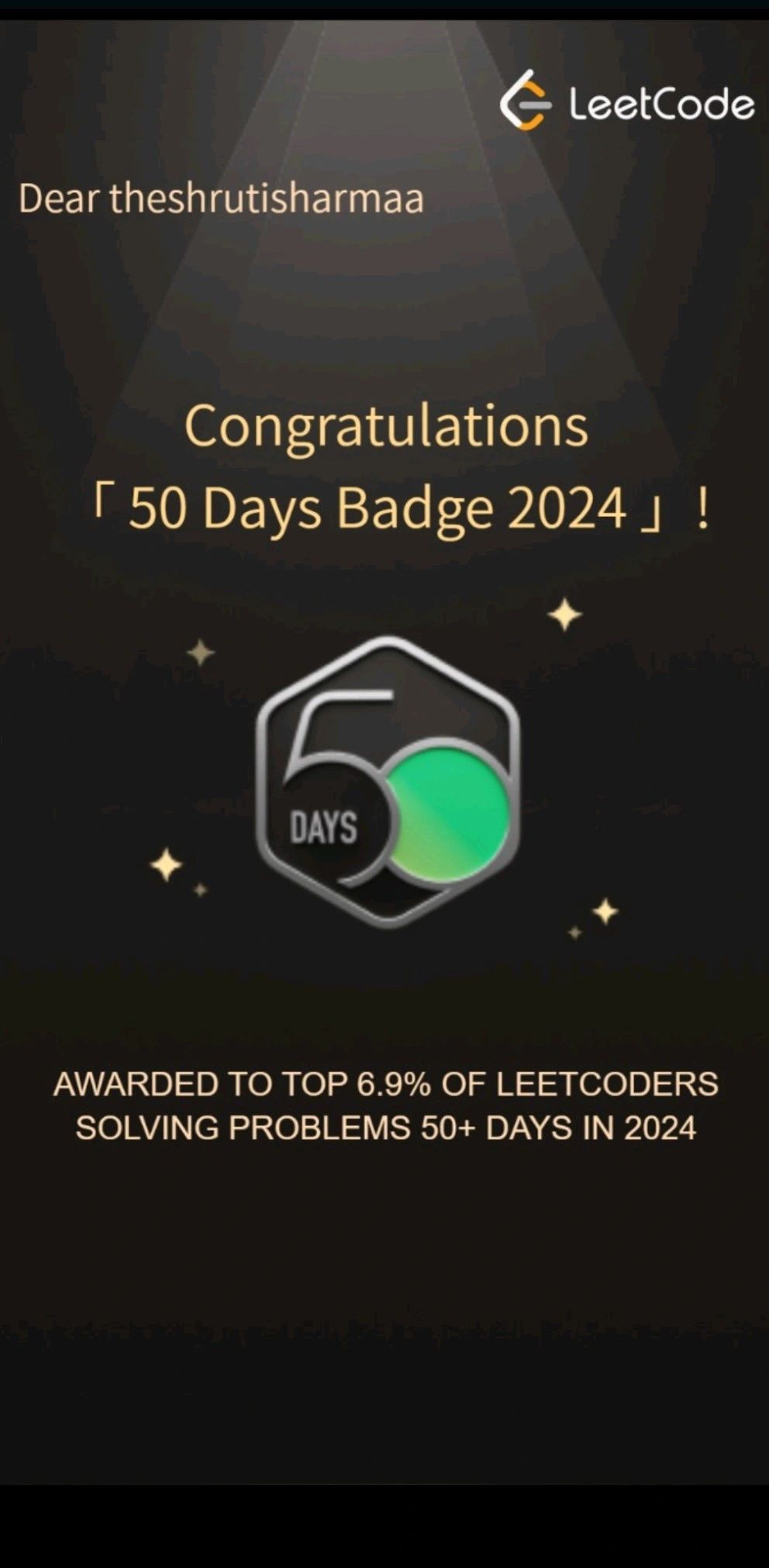 Shruti Sharma on LinkedIn: #connections #100daysofcode #leetcode Shruti Sharma on LinkedIn: #connections #100daysofcode #leetcode