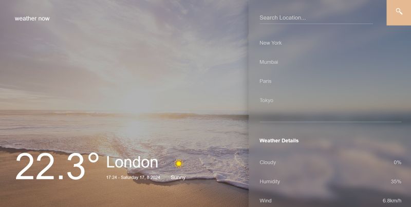 ☁️ Just Developed a Weather Web Page! | Adwaitha Binu posted on the ... ☁️ Just Developed a Weather Web Page! | Adwaitha Binu posted on the ...
