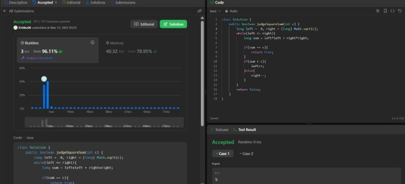 #day20 #100daysofleetcode #leetcode #math #codingjourney #100daysofcode ... #day20 #100daysofleetcode #leetcode #math #codingjourney #100daysofcode ...