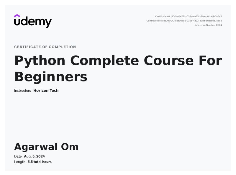 Om Agarwal on LinkedIn: #python #programming #continuouslearning Om Agarwal on LinkedIn: #python #programming #continuouslearning