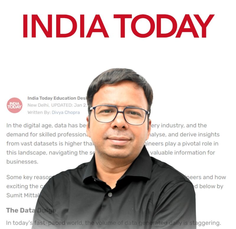 Article on Big Data in India Today | Sumit Mittal posted on the topic ... Article on Big Data in India Today | Sumit Mittal posted on the topic ...