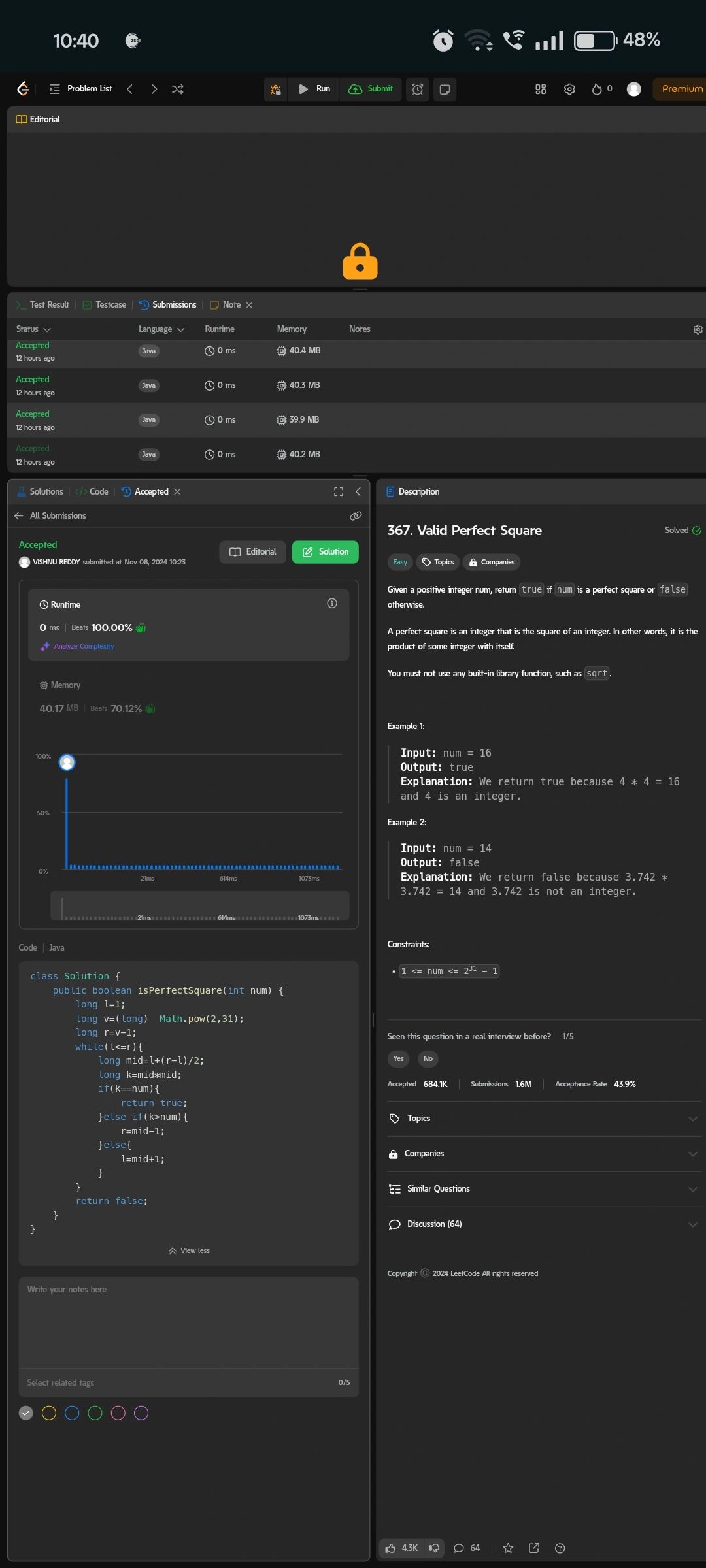 Vishnu Reddy on LinkedIn: #90dayschallenge #java #dsa #coding Vishnu Reddy on LinkedIn: #90dayschallenge #java #dsa #coding