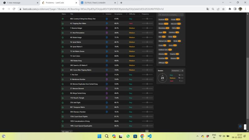 #codingjourney #leetcode #pwskills #dsa #cpp | Azeem Mohammed #codingjourney #leetcode #pwskills #dsa #cpp | Azeem Mohammed