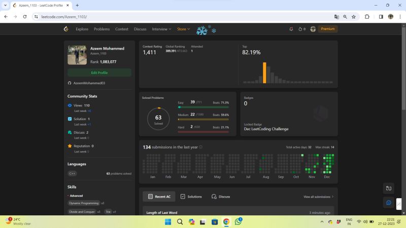 Azeem Mohammed on LinkedIn: #codingjourney #binarysearchmagic #leetcode ... Azeem Mohammed on LinkedIn: #codingjourney #binarysearchmagic #leetcode ...