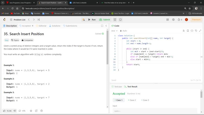 KATHIRAVAN R on LinkedIn: 🌀Hello Programmer Solving LeetCode >💯Problems ... KATHIRAVAN R on LinkedIn: 🌀Hello Programmer Solving LeetCode >💯Problems ...