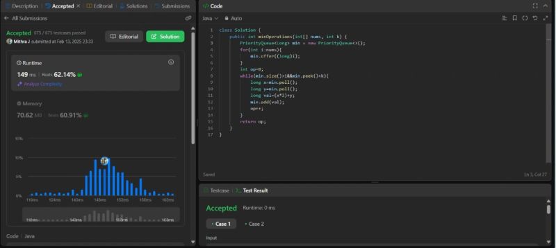 #leetcode #100daysofcode #codingchallenge #java #problemsolving | Mithra J #leetcode #100daysofcode #codingchallenge #java #problemsolving | Mithra J