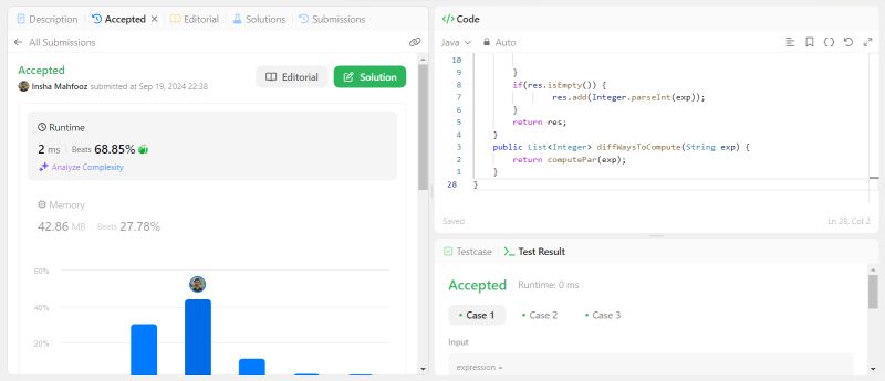 Insha Mahfooz on LinkedIn: #365daysofcode #leetcode #day332 ... Insha Mahfooz on LinkedIn: #365daysofcode #leetcode #day332 ...