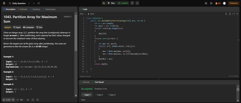 Vinodh Raj M on LinkedIn: #100daysofdsa #leetcode1043 ... Vinodh Raj M on LinkedIn: #100daysofdsa #leetcode1043 ...