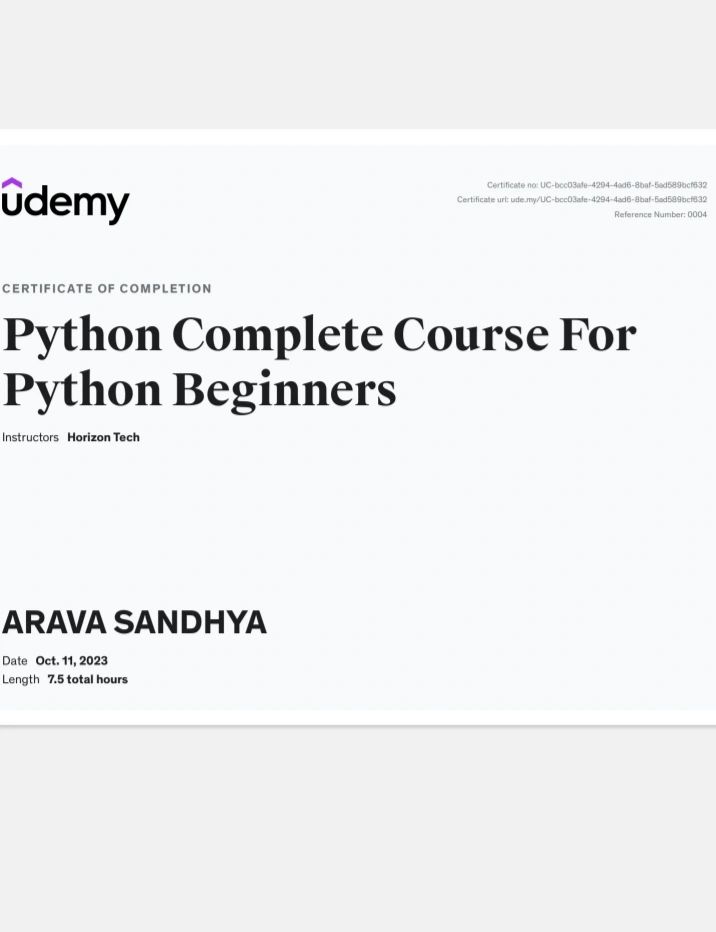 A Sandhya Reddy on LinkedIn: Hello Everyone Iam happy to share my ... A Sandhya Reddy on LinkedIn: Hello Everyone Iam happy to share my ...