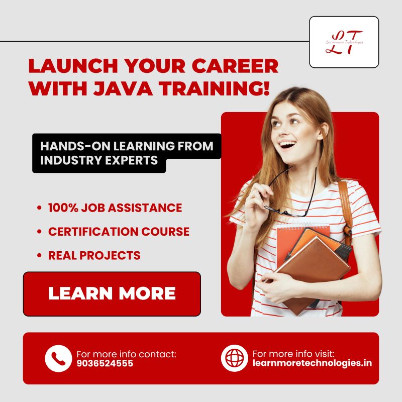 Learnmoretechnologies on LinkedIn: #javatraining #fullstackdevelopment ... Learnmoretechnologies on LinkedIn: #javatraining #fullstackdevelopment ...