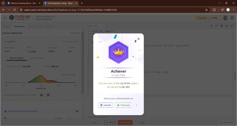 Shreya Gupta on LinkedIn: #codingjourney #hashtable #datastructures # ... Shreya Gupta on LinkedIn: #codingjourney #hashtable #datastructures # ...