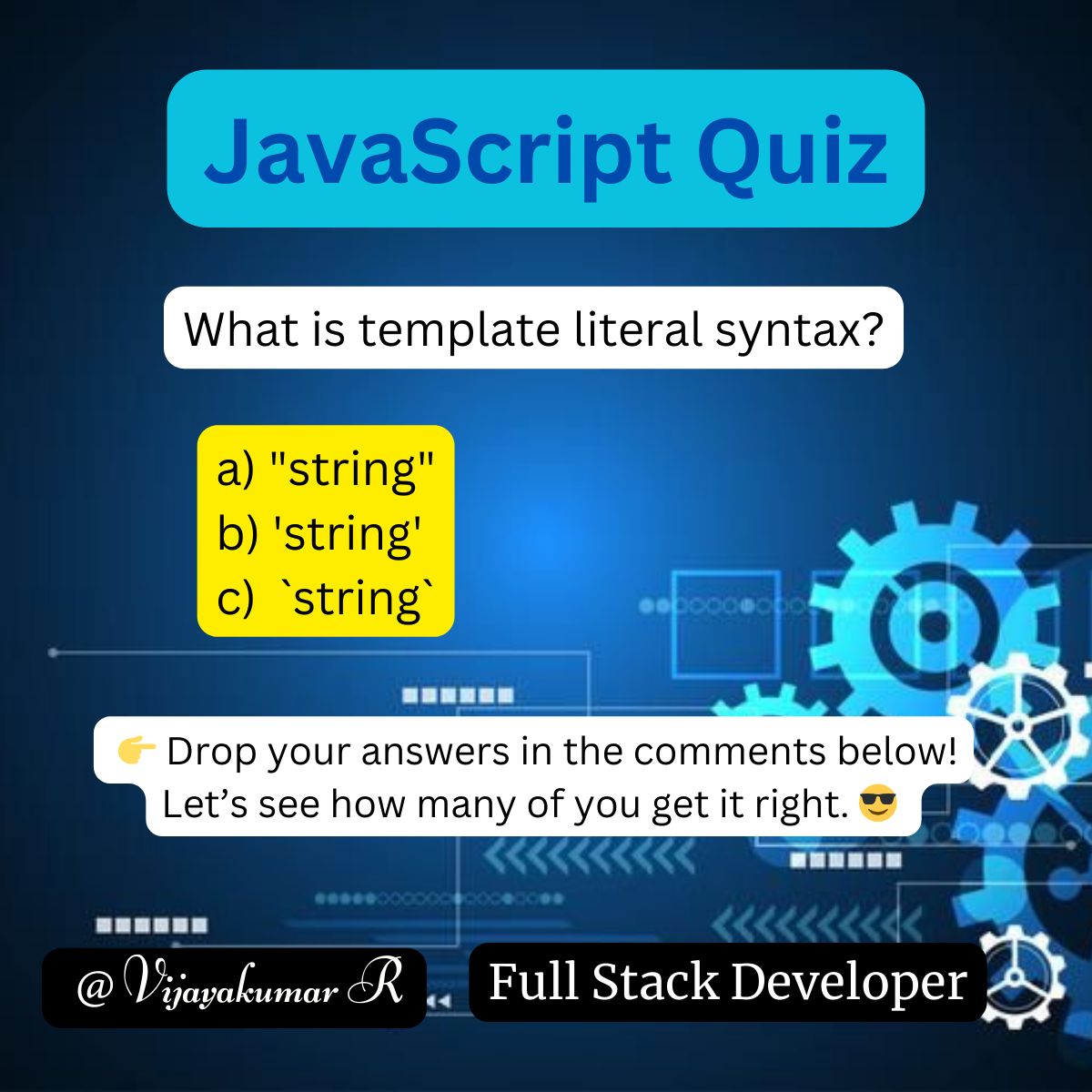 #javascript #fullstackdevelopment #codingquiz #webdevelopment ... #javascript #fullstackdevelopment #codingquiz #webdevelopment ...