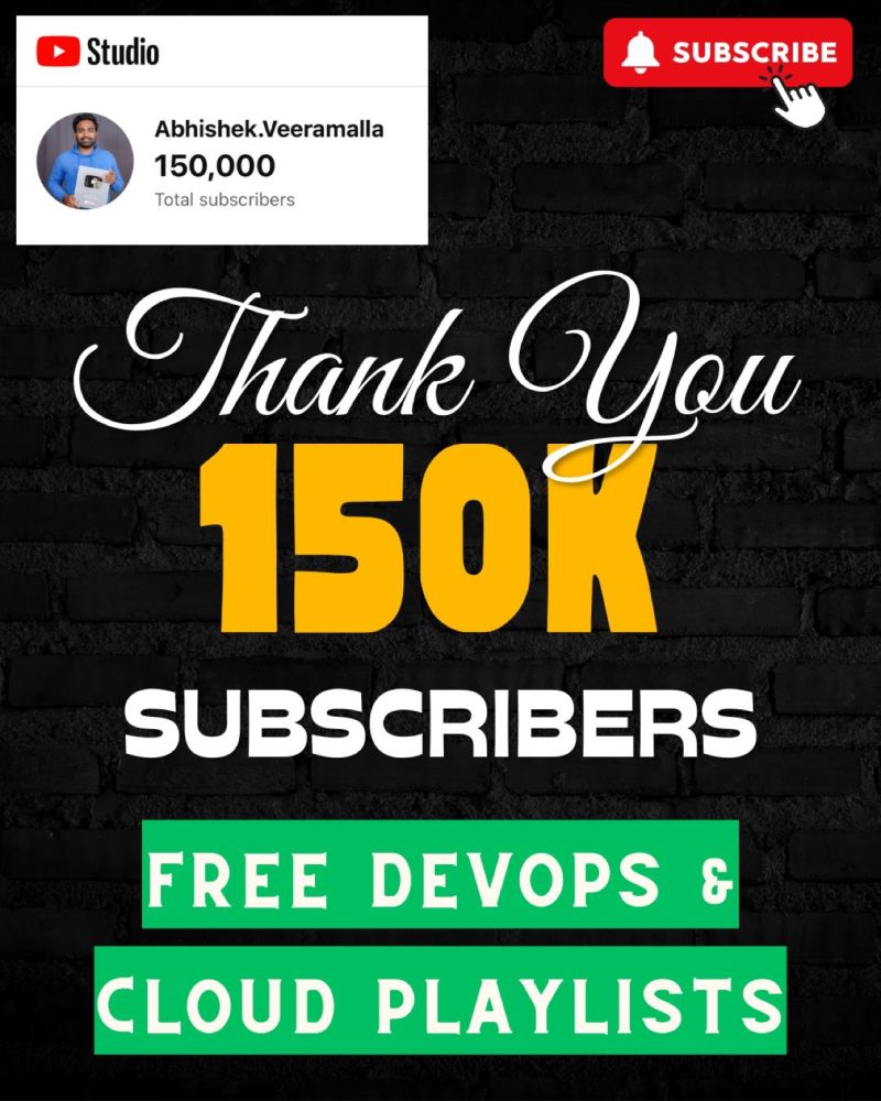 Abhishek Veeramalla on LinkedIn: #devops #aws #awsdevops #freecourses ... Abhishek Veeramalla on LinkedIn: #devops #aws #awsdevops #freecourses ...
