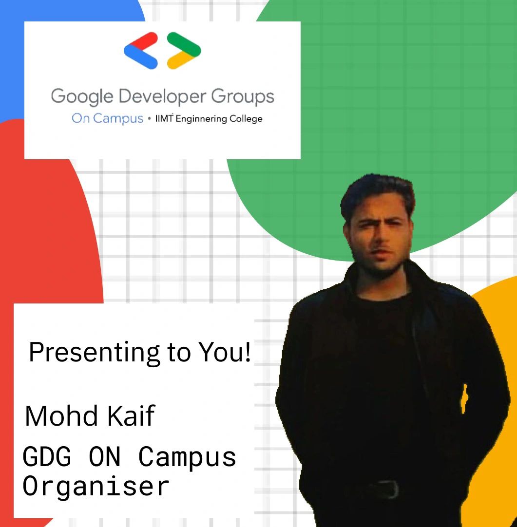 Mohd Kaif on LinkedIn: I'm excited to Announce that I'm selected as GDG ... Mohd Kaif on LinkedIn: I'm excited to Announce that I'm selected as GDG ...