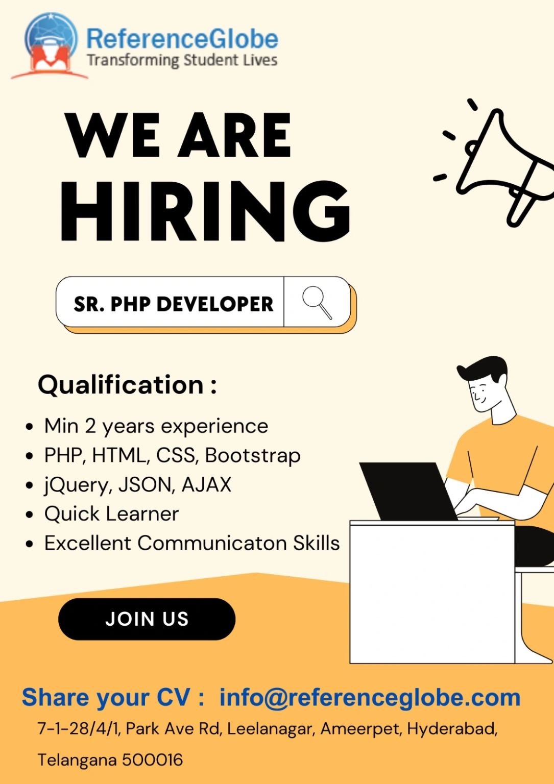 Abhinavan Sarikonda on LinkedIn: #hiring #phpdeveloper #techjobs # ... Abhinavan Sarikonda on LinkedIn: #hiring #phpdeveloper #techjobs # ...