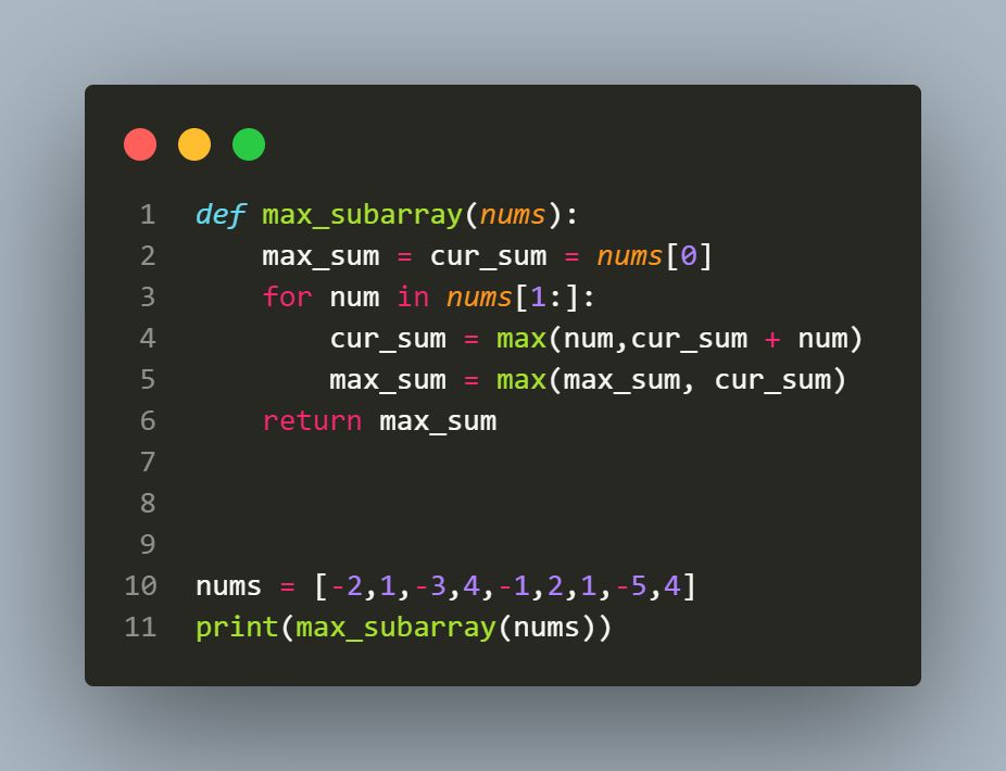 #codingchallenge #leetcode #dsa #kadanealgorithm #interviewprep ... #codingchallenge #leetcode #dsa #kadanealgorithm #interviewprep ...