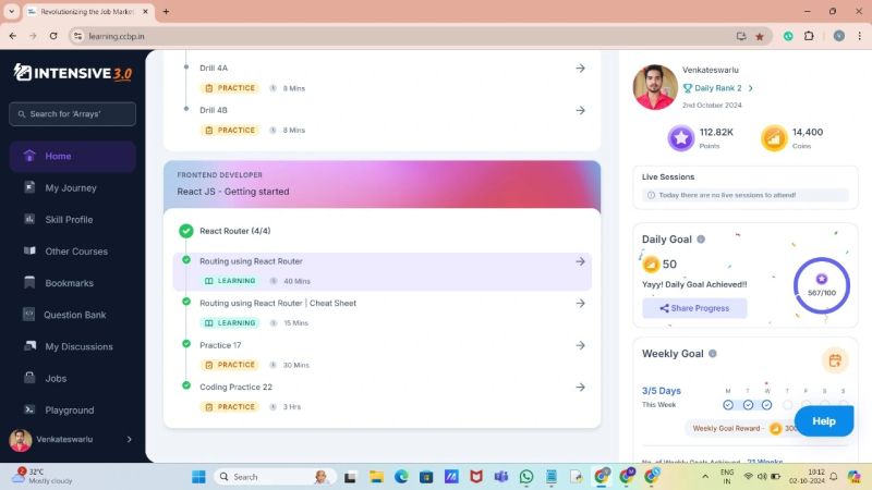 Venkateswarlu Koppula on LinkedIn: #day96 #nxtwave #ccbp #nxtwave ... Venkateswarlu Koppula on LinkedIn: #day96 #nxtwave #ccbp #nxtwave ...