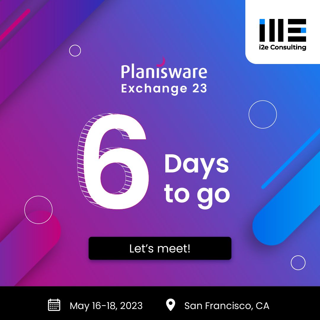 i2e Consulting on LinkedIn: #i2econsulting #planiswareexchange #success i2e Consulting on LinkedIn: #i2econsulting #planiswareexchange #success