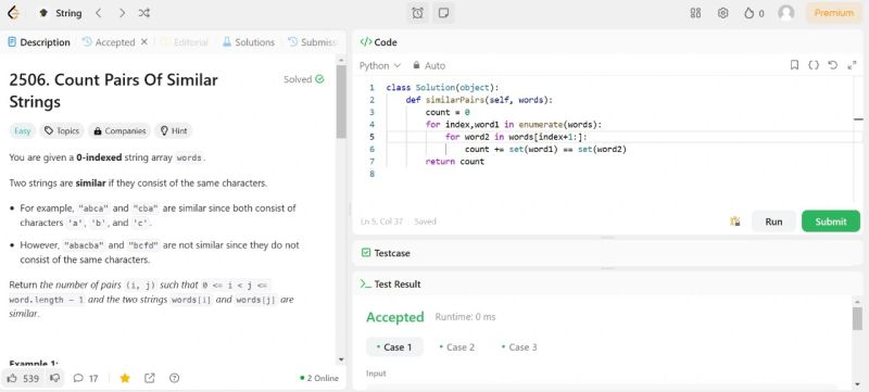 Naresh Krishnan on LinkedIn: #100daysofleetcode #pythonprogramming # ... Naresh Krishnan on LinkedIn: #100daysofleetcode #pythonprogramming # ...
