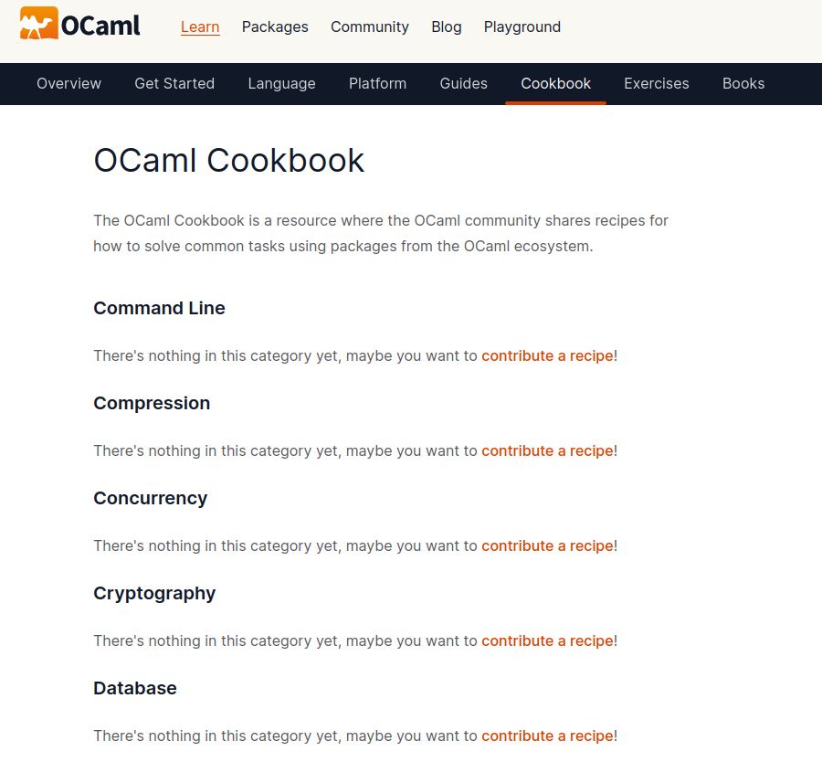Shakthi Kannan on LinkedIn: #ocaml #documentation #community #learn Shakthi Kannan on LinkedIn: #ocaml #documentation #community #learn