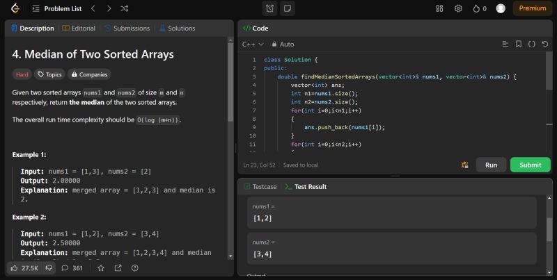 #day16 #100daysofcode #leetcode #coding #dsajourney | Saumya Mehta #day16 #100daysofcode #leetcode #coding #dsajourney | Saumya Mehta