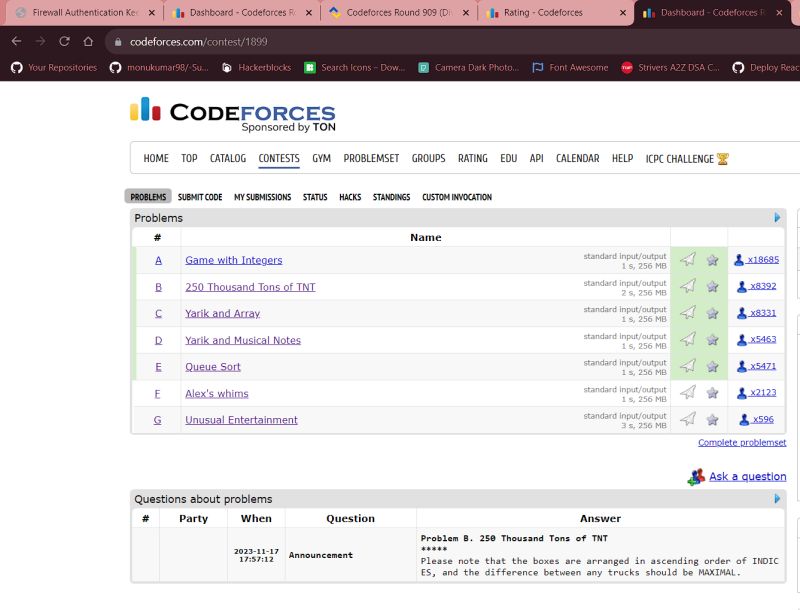 How to solve CodeForces Round 909 | Hardik Gaur posted on the topic ... How to solve CodeForces Round 909 | Hardik Gaur posted on the topic ...