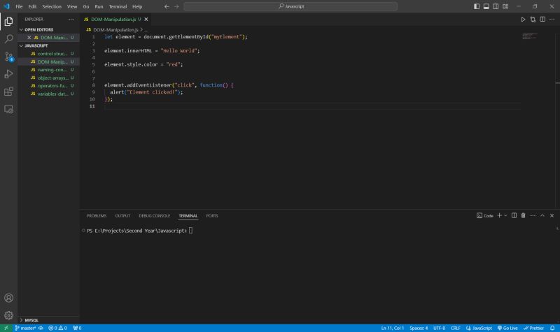 Learn DOM Manipulation with JavaScript | Raksith S S posted on the ... Learn DOM Manipulation with JavaScript | Raksith S S posted on the ...