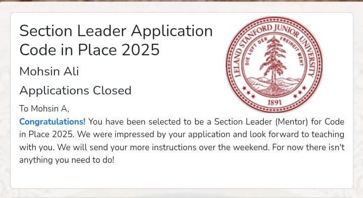#codeinplace #stanforduniversity #mentorship #givingback #icodeguru ... #codeinplace #stanforduniversity #mentorship #givingback #icodeguru ...