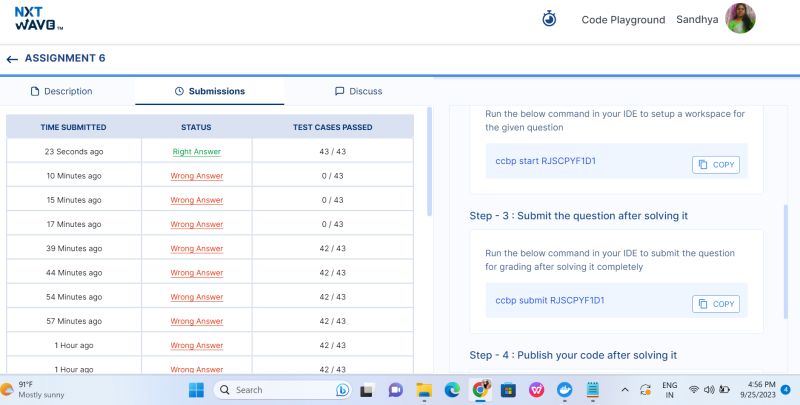 Sandhya Bukkapatnam on LinkedIn: #reactjs #nxtwave Sandhya Bukkapatnam on LinkedIn: #reactjs #nxtwave