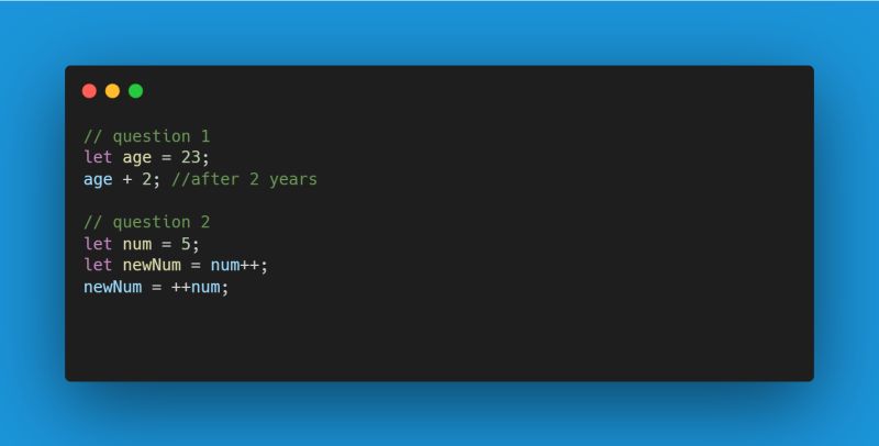 Subodh Pataki on LinkedIn: #day2 #javascript #learningjavascript # ... Subodh Pataki on LinkedIn: #day2 #javascript #learningjavascript # ...