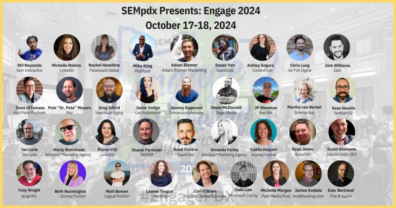 SEMpdx on LinkedIn: #sempdx #engageconference #digitalmarketing # ... SEMpdx on LinkedIn: #sempdx #engageconference #digitalmarketing # ...
