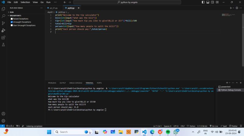 Kavisha Gupta on LinkedIn: #100daysofcode #python #learningtocode ... Kavisha Gupta on LinkedIn: #100daysofcode #python #learningtocode ...