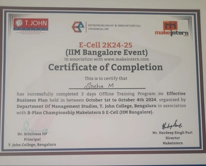 Sneha Sneha on LinkedIn: Excited to share that I have successfully ... Sneha Sneha on LinkedIn: Excited to share that I have successfully ...