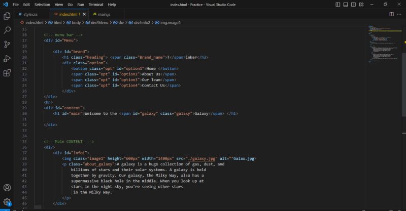 Navneet Singh on LinkedIn: #day19 #webdevelopment #codingjourney #html ... Navneet Singh on LinkedIn: #day19 #webdevelopment #codingjourney #html ...