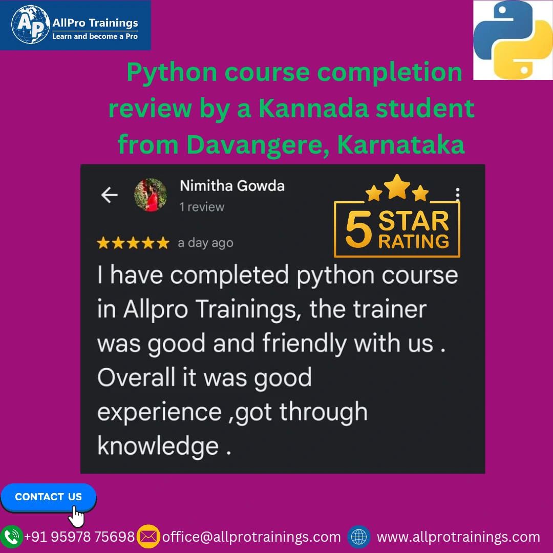 *Master Python Programming in Just 35 Hours!**🚀 | AllPro Trainings *Master Python Programming in Just 35 Hours!**🚀 | AllPro Trainings