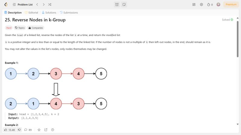 Veenayak Sirohi on LinkedIn: #leetcode #linkedlists #algorithms # ... Veenayak Sirohi on LinkedIn: #leetcode #linkedlists #algorithms # ...