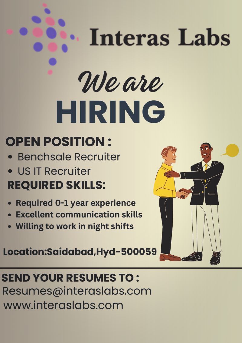 Bhanu Kumar (Andy) on LinkedIn: Hello, Connections. We Interas Labs ... Bhanu Kumar (Andy) on LinkedIn: Hello, Connections. We Interas Labs ...