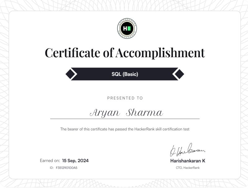 Aryan Sharma on LinkedIn: #learningjourney #sql #dataanalytics # ... Aryan Sharma on LinkedIn: #learningjourney #sql #dataanalytics # ...