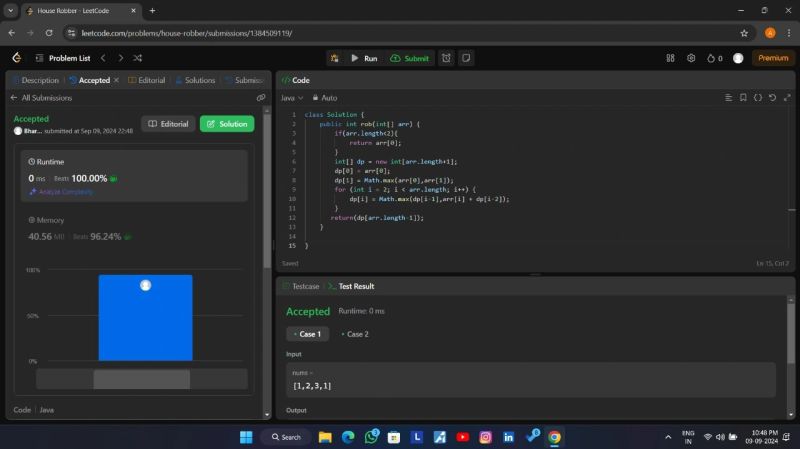 BHARANIDHARAN R on LinkedIn: #leetcode #100dayschallenge BHARANIDHARAN R on LinkedIn: #leetcode #100dayschallenge
