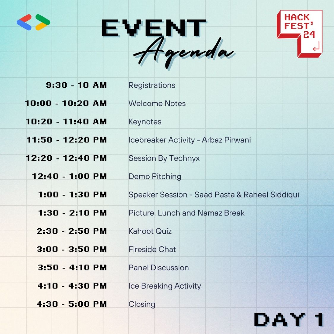 Hackfest 24 on LinkedIn: #hackfest24 #hackfest24 #gdsc #agenda # ... Hackfest 24 on LinkedIn: #hackfest24 #hackfest24 #gdsc #agenda # ...