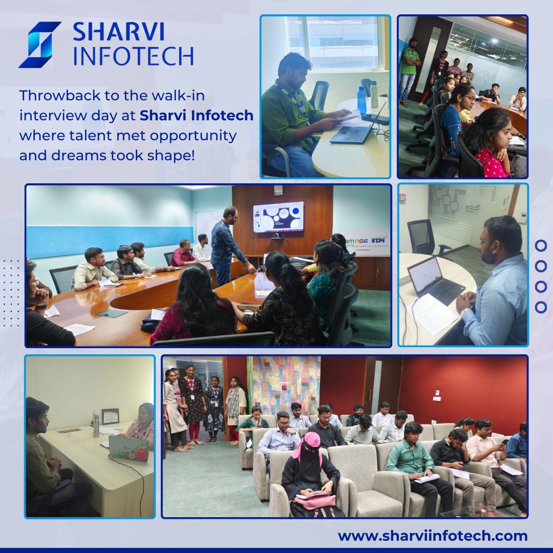 #sharviinfotech #walkininterview #talentopportunity #dreamsinaction ... #sharviinfotech #walkininterview #talentopportunity #dreamsinaction ...