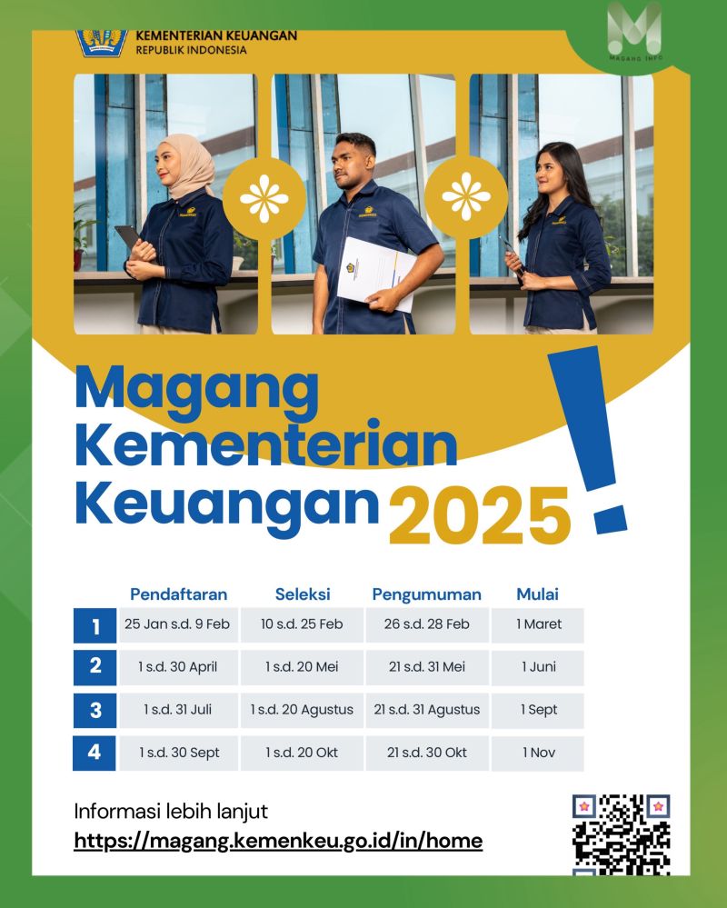 Magang Info_ on LinkedIn: #kemenkeu #internalaudit #itaudit #maganginfo ... Magang Info_ on LinkedIn: #kemenkeu #internalaudit #itaudit #maganginfo ...