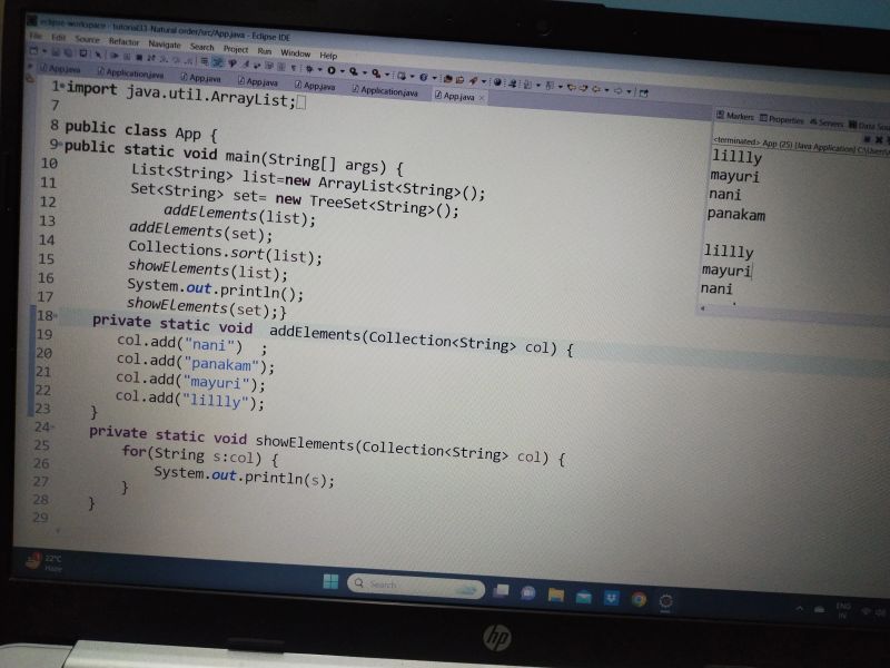 Yanala Manasa on LinkedIn: Java practice 42 : Natural order : ππ ... Yanala Manasa on LinkedIn: Java practice 42 : Natural order : ππ ...
