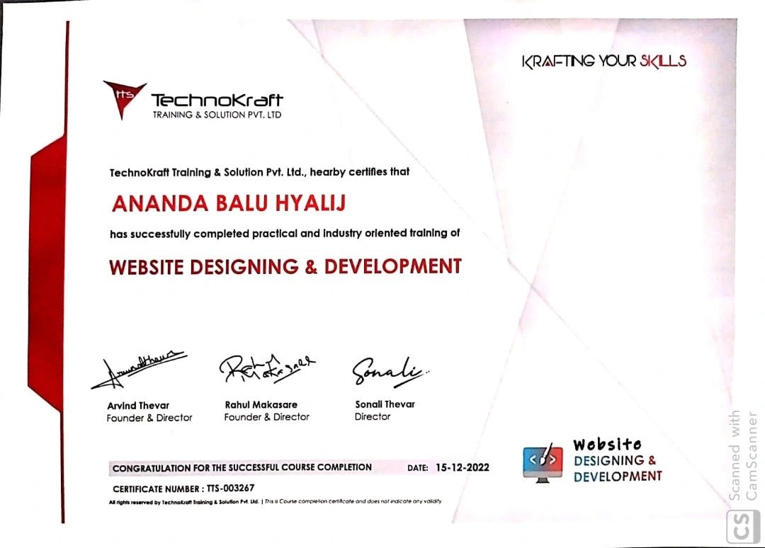 Anand Hyalij on LinkedIn: #html #css #bootstrap #tts Anand Hyalij on LinkedIn: #html #css #bootstrap #tts