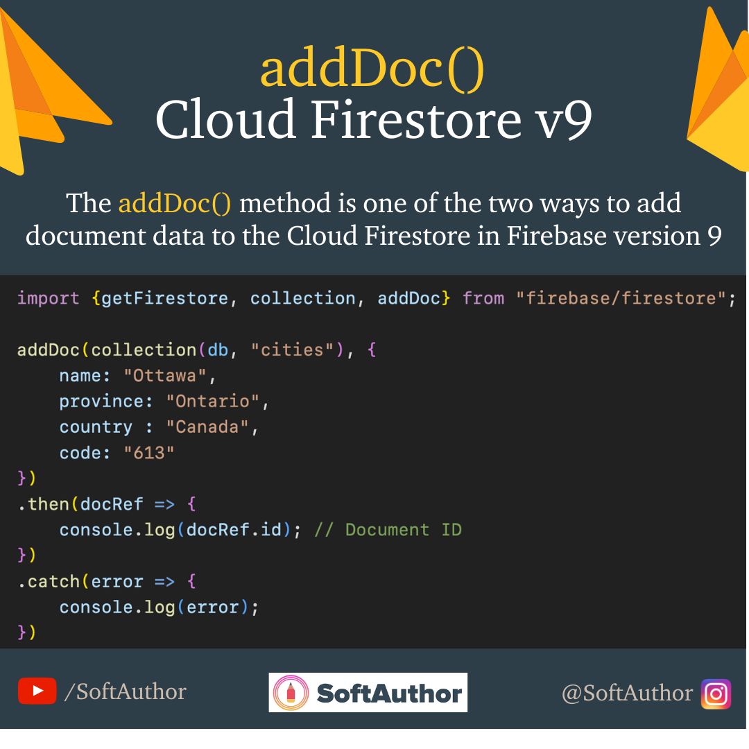 SoftAuthor on LinkedIn: #vuejs #firebase #coding #programming #webdev # ... SoftAuthor on LinkedIn: #vuejs #firebase #coding #programming #webdev # ...