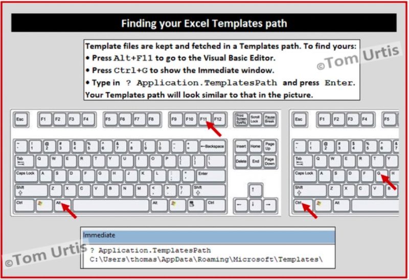Tom Urtis on LinkedIn: Finding your Excel Templates path. Tom Urtis on LinkedIn: Finding your Excel Templates path.